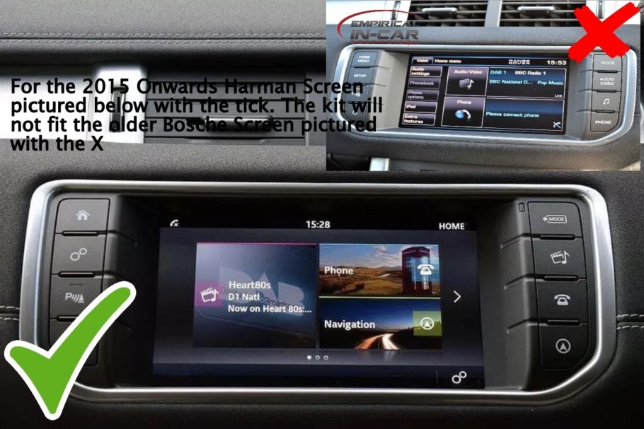 Range Rover Evoque Reversing Camera ( 2015 - 2019 ) Manual Gearbox